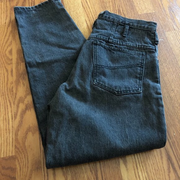 Cherokee | Jeans | Vintage Cherokee Black High Waisted Mom Jeans Size 7 ...